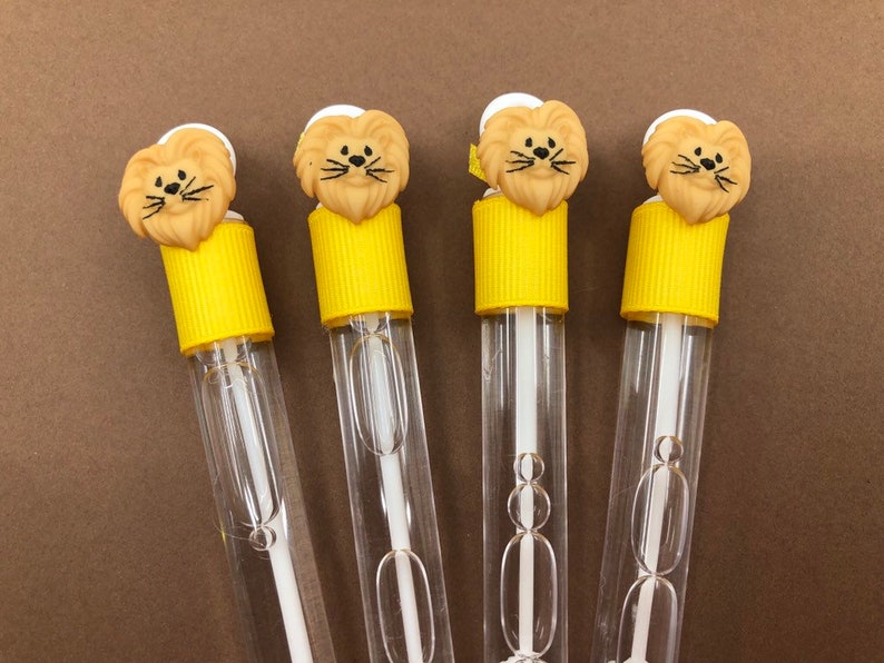 Lion Bubble Favor Lion Party Favor Lion Party Supplies | Etsy