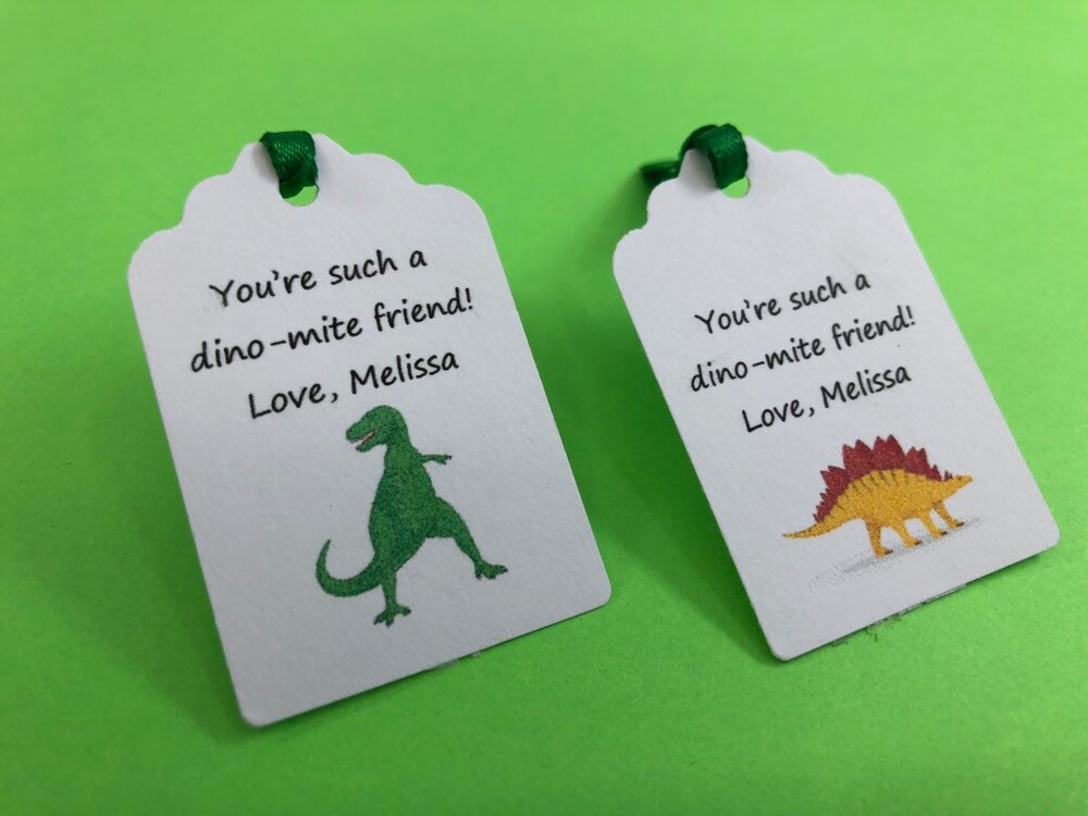 Valentine's Class Favor Dinosaur Valentine Bubbles Class | Etsy