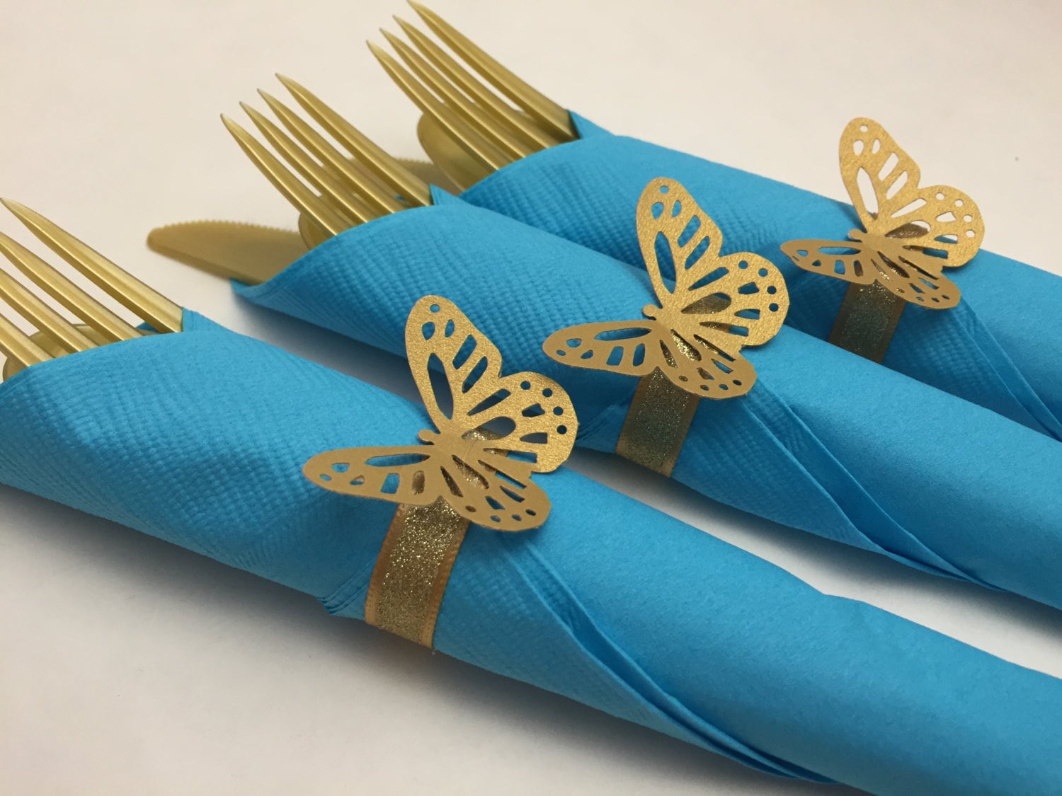 Butterfly Themed Party Cutlery Cinderella Party Flatware - Etsy
