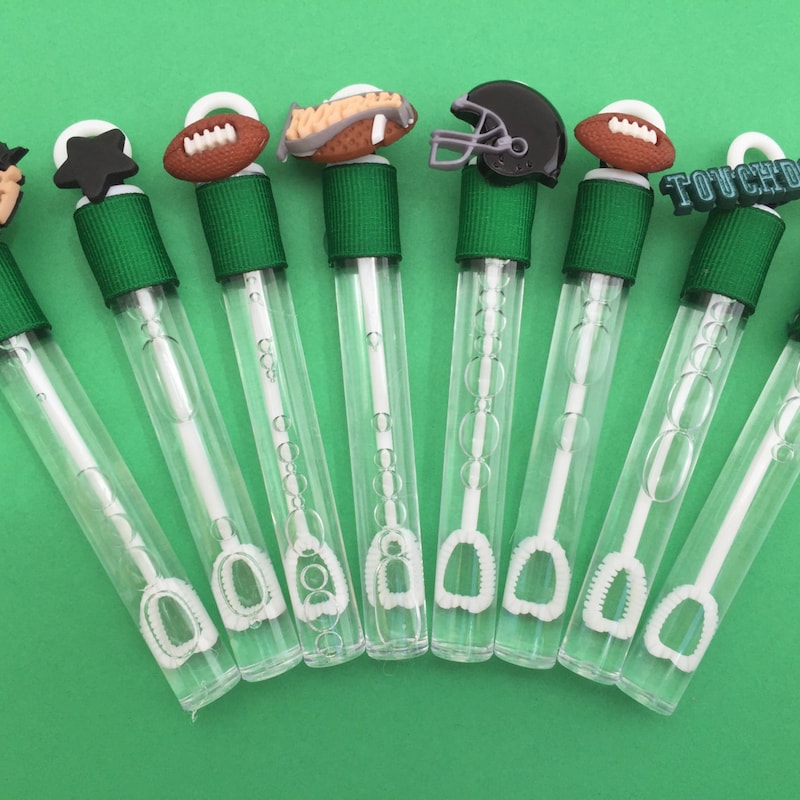 Football Bubble Favors - Etsy