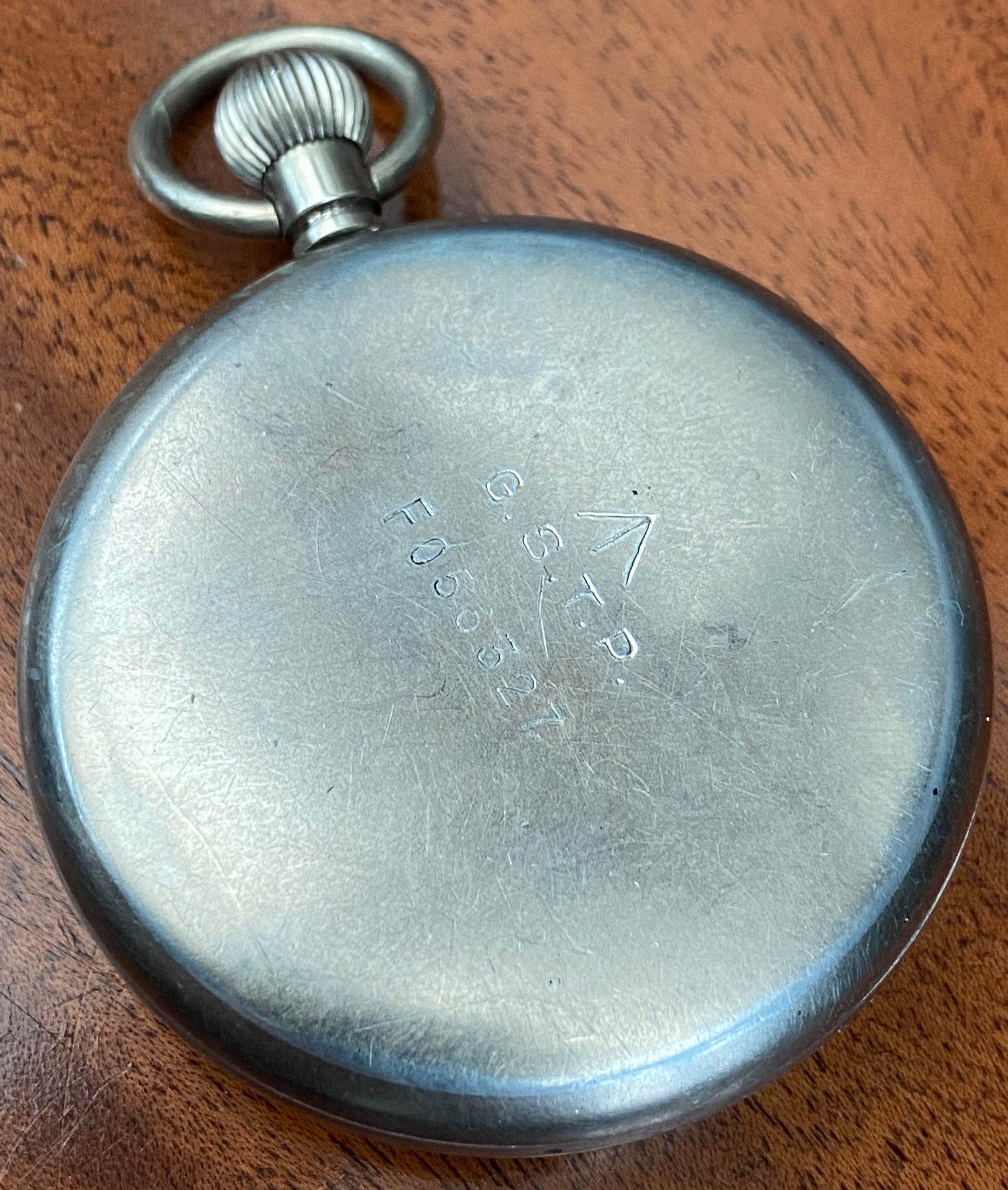 WW2 BRITISH MILITARY GSTP Pocket Watch Runs Well. - Etsy