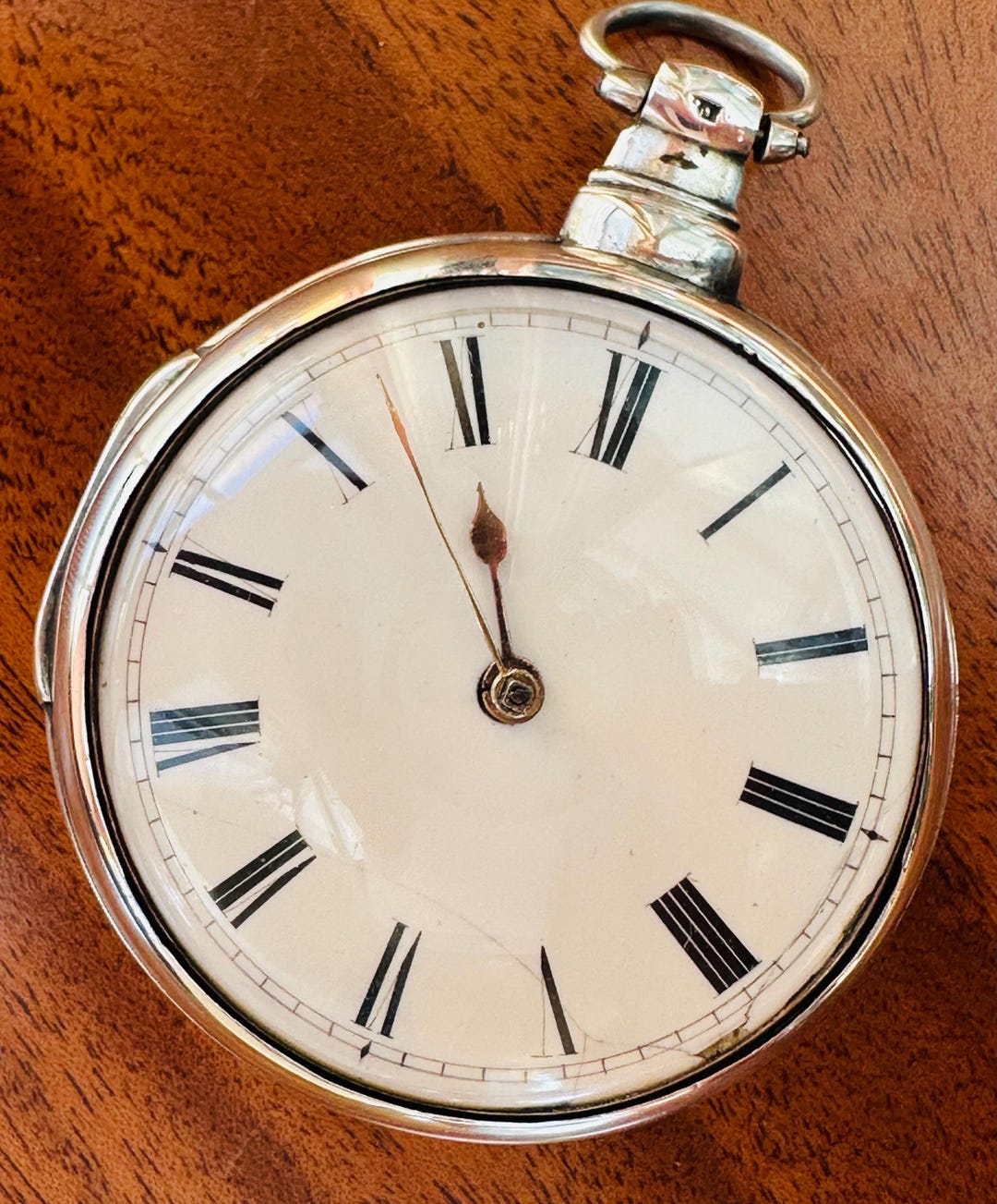 1818 Pair Cased George III Verge Fusee Pocket Watch, Rich Champion ...