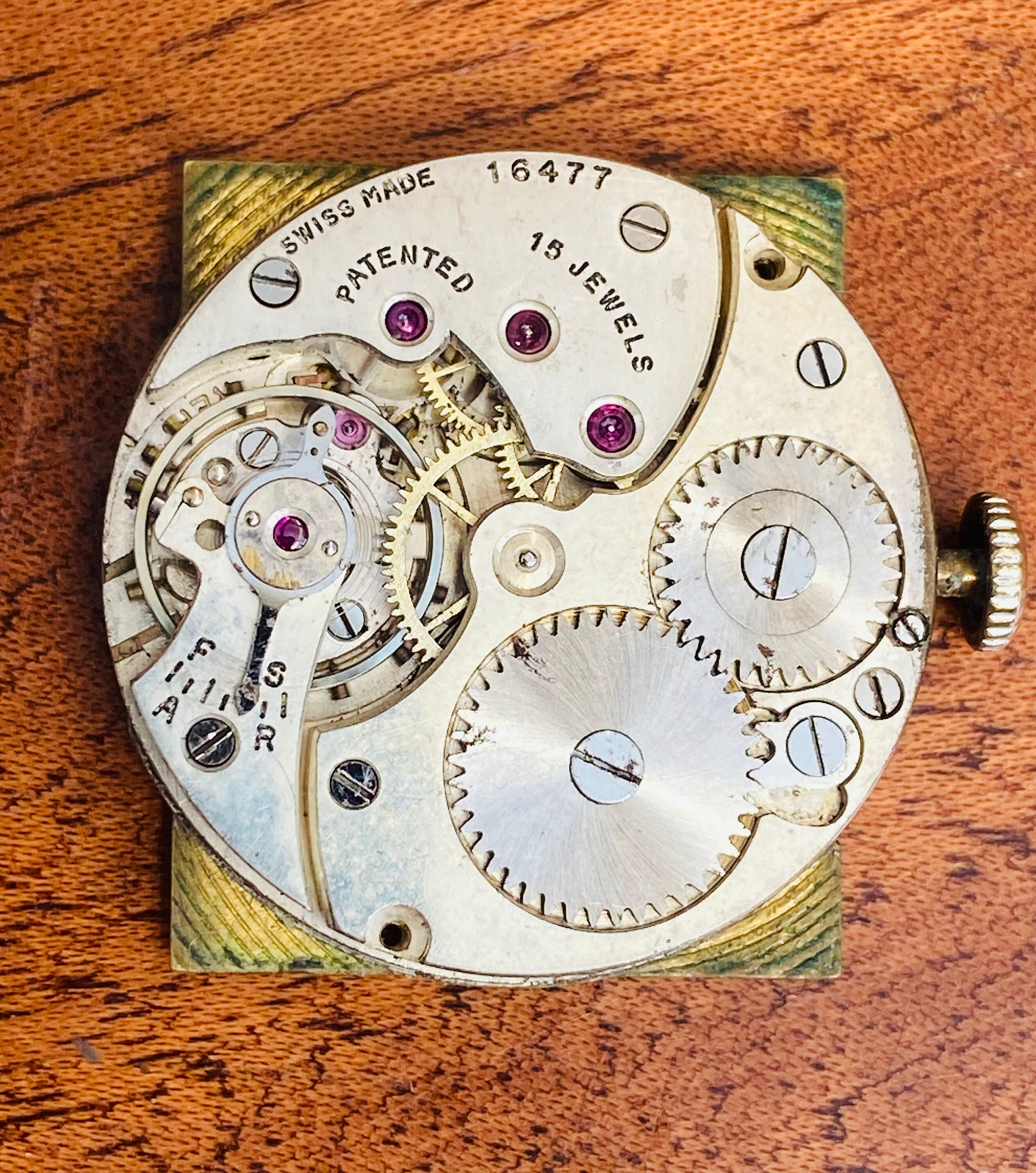 1938 ART DECO JW Benson London Sterling Silver, Flared Tank Watch. - Etsy