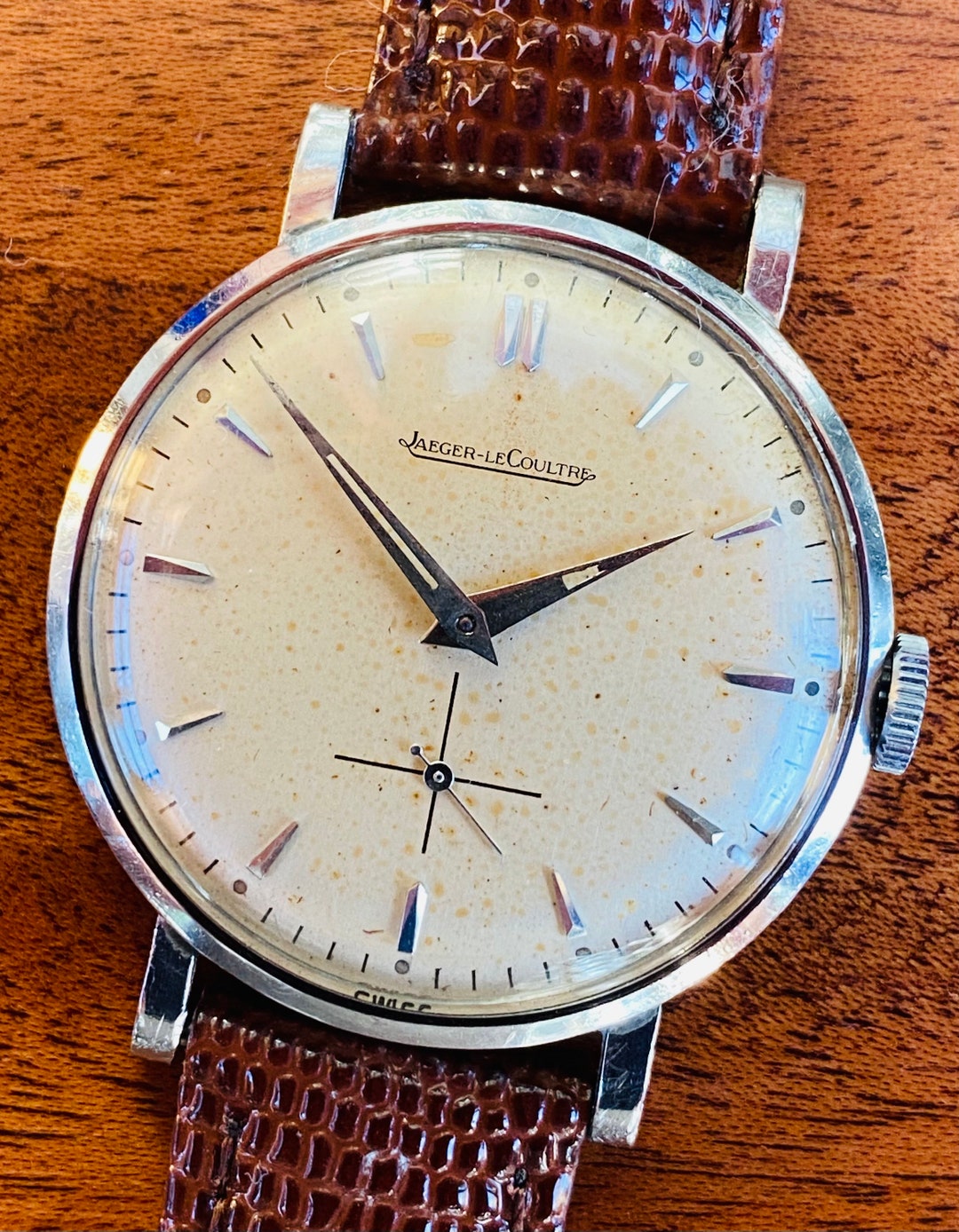 JAEGER LECOULTRE C.1963 STEEL Gentlemans With Serviced Caliber P480/C ...