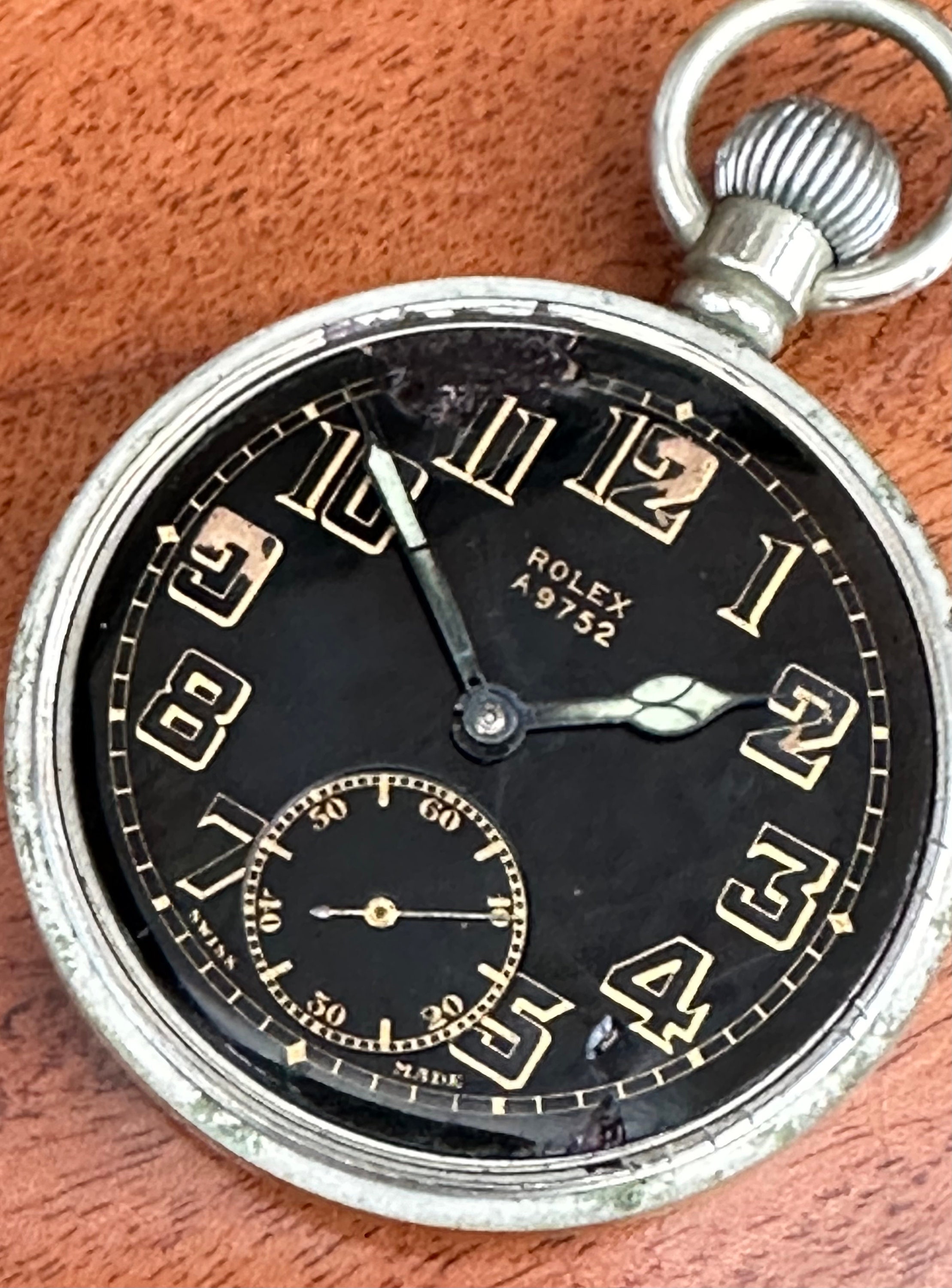 ROLEX BRITISH MILITARY WW2 Pocket Watch in Original Box With - Etsy