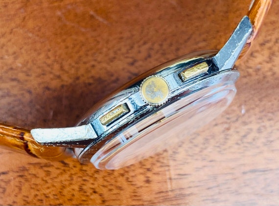 LEMANIA 105 VINTAGE CHRONOGRAPH From 1940s. 35mm Cas… - Gem