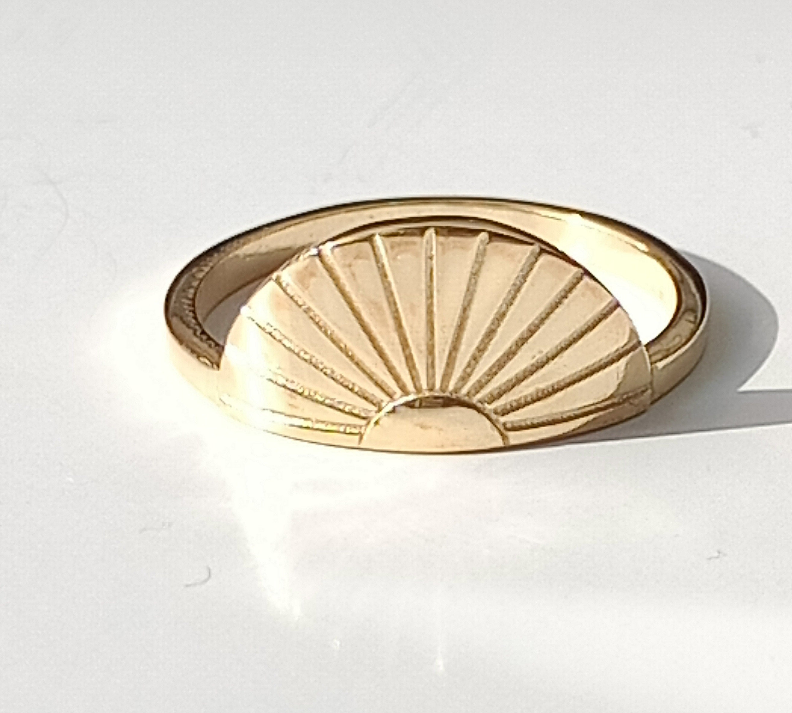 Sunrise Ring - Etsy