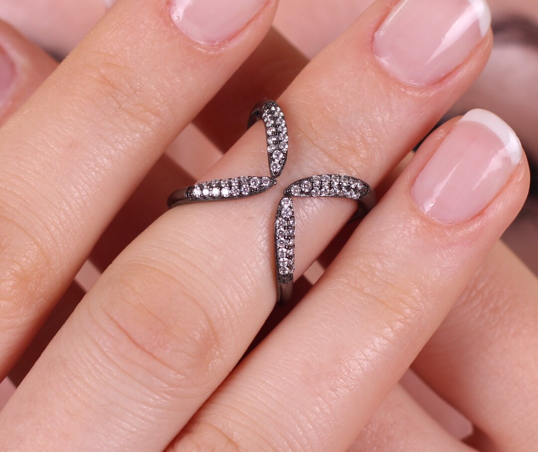 Adjustable Midi Ring / 925 Sterling Silver / Knuckle Ring - Etsy