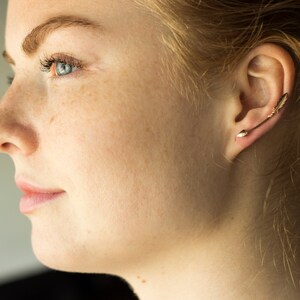 Arrow Ear Cuffs /arrow Climbers/ Sterling Silver Pair - Etsy