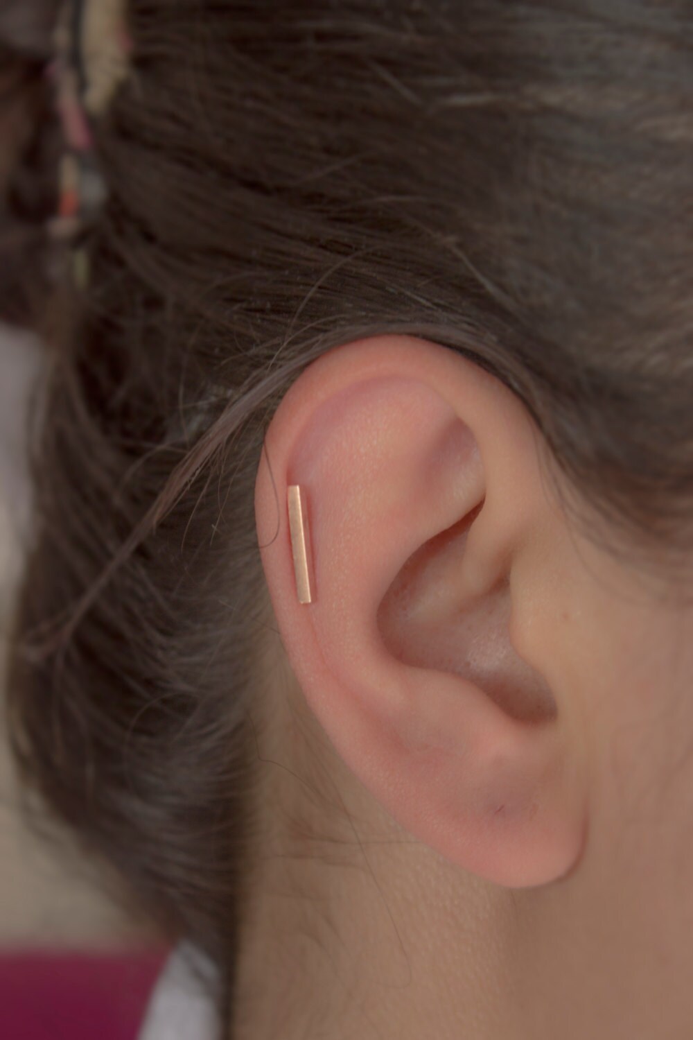 Handmade Minimalist Stick Cartilages Ear Studsear Piercing - Etsy