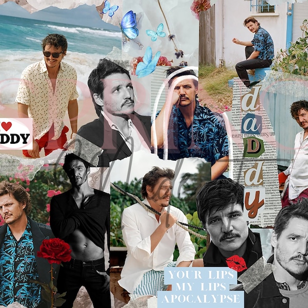 Pedro Pascal Png - Etsy