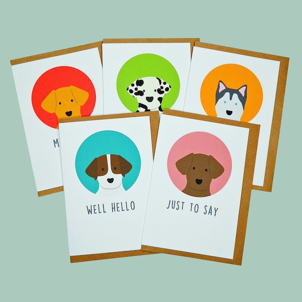 Dog Notecards - Etsy
