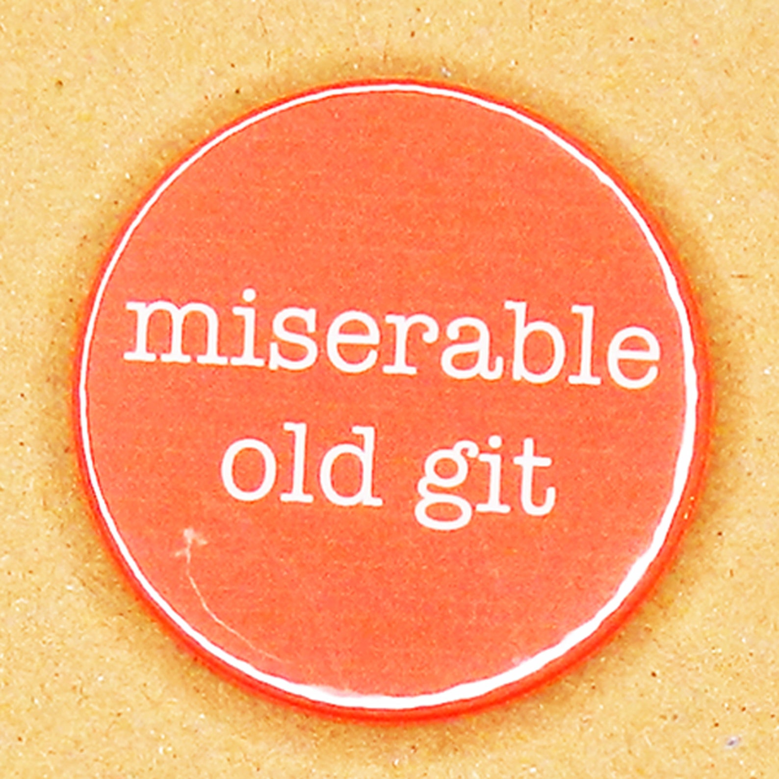 Happy Birthday Miserable Old Git. Funny Handmade Teddy - Etsy