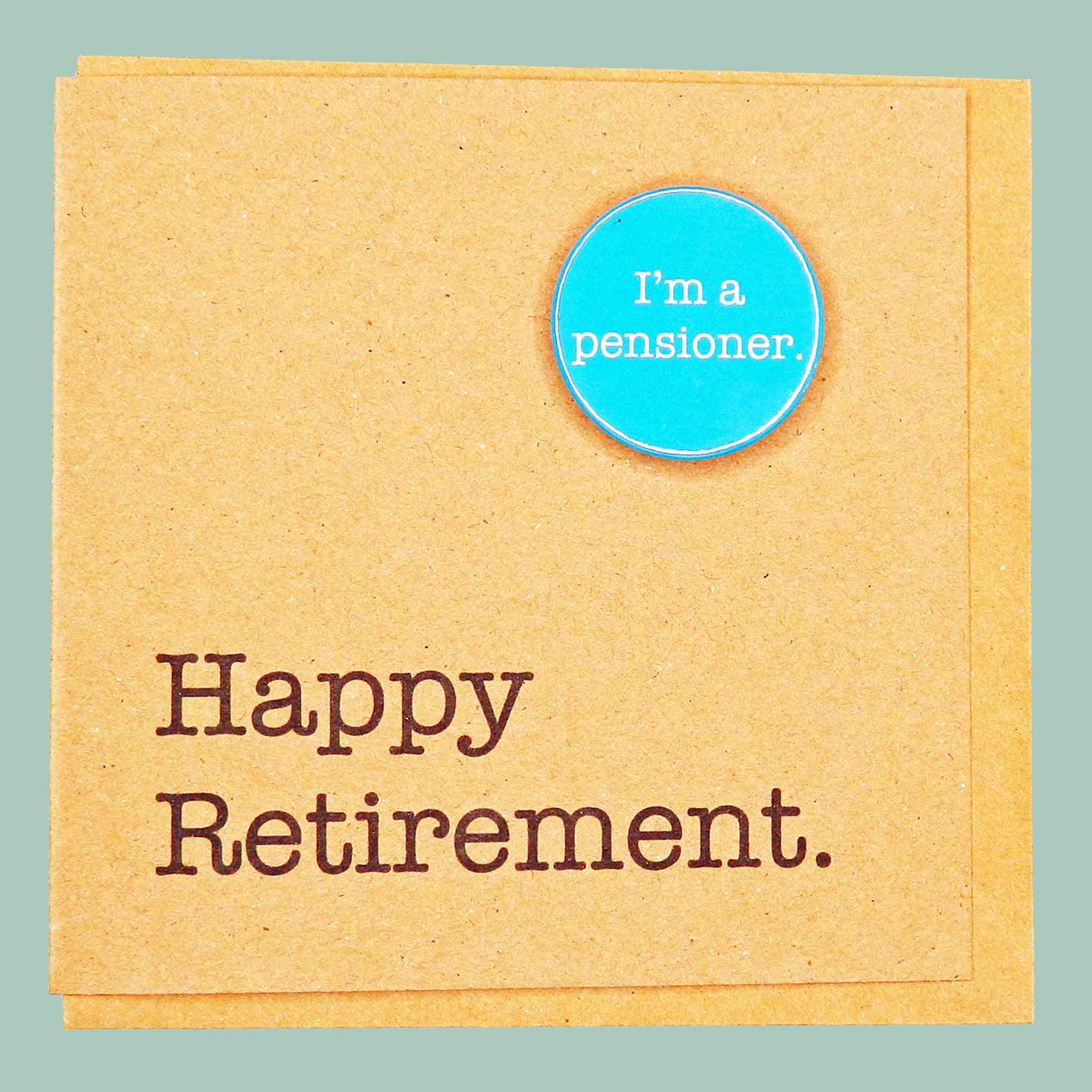 Happy Retirement card. I am a pensioner. Funny handmade Teddy | Etsy