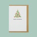 Happy Whobilation Christmas Tree Card. Teddy Perkins Handmade - Etsy UK