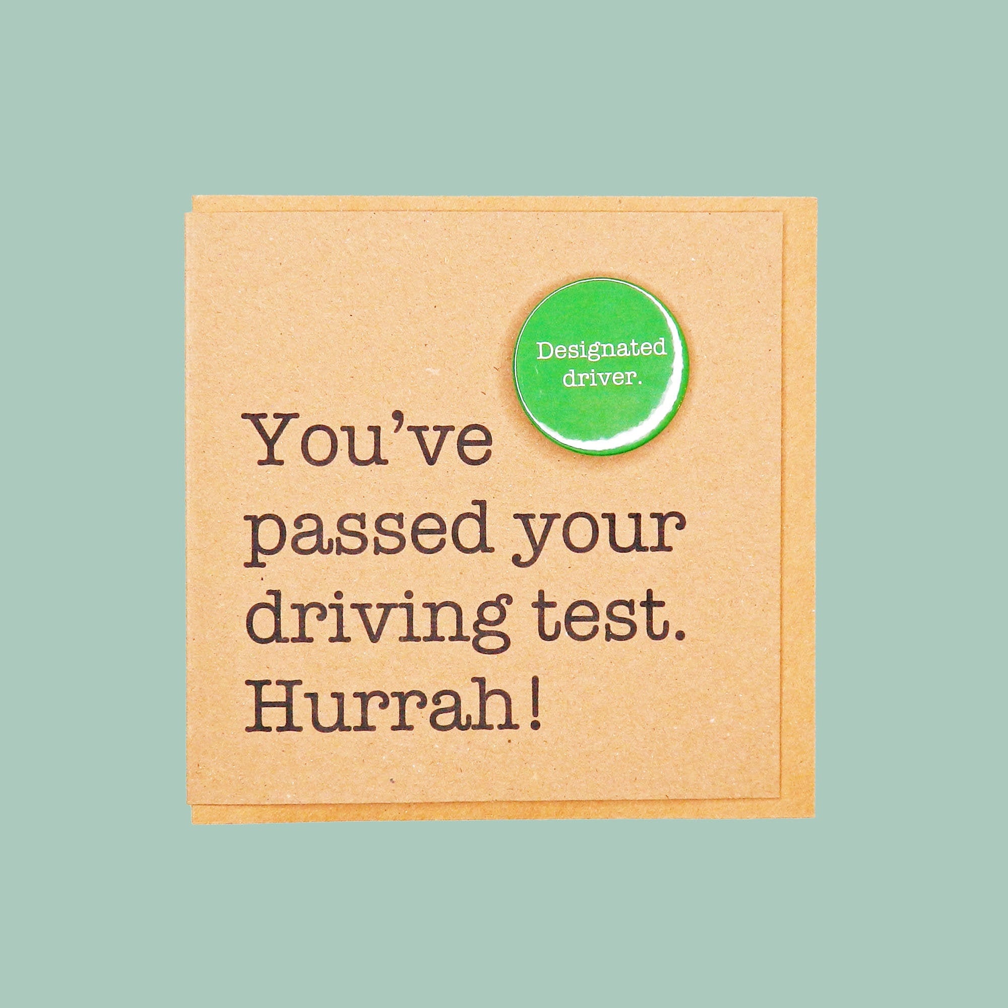 You've Passed Your Driving Test. Hurrah Congratulations - Etsy
