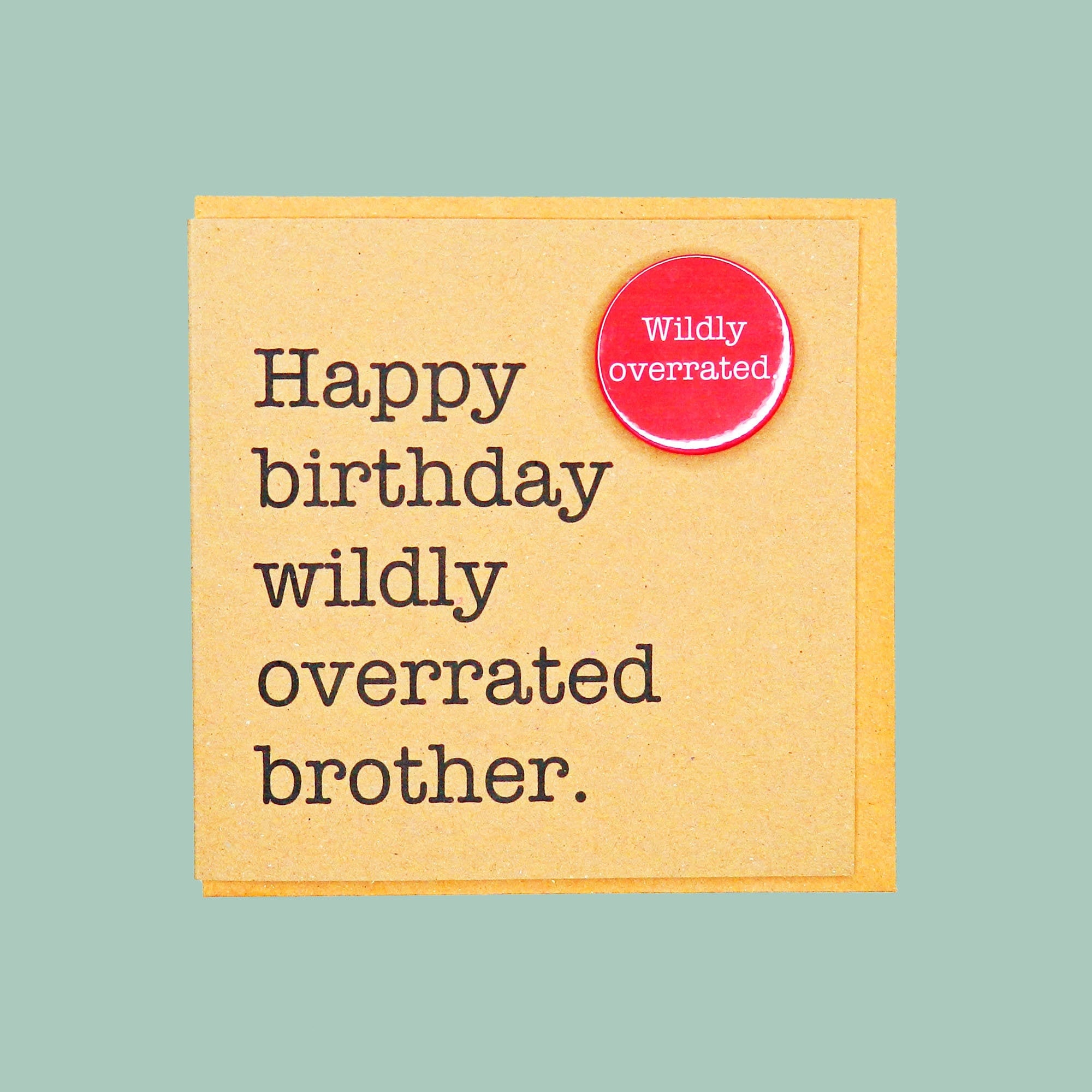 Happy Birthday Wildly Overrated Brother. Teddy Perkins - Etsy