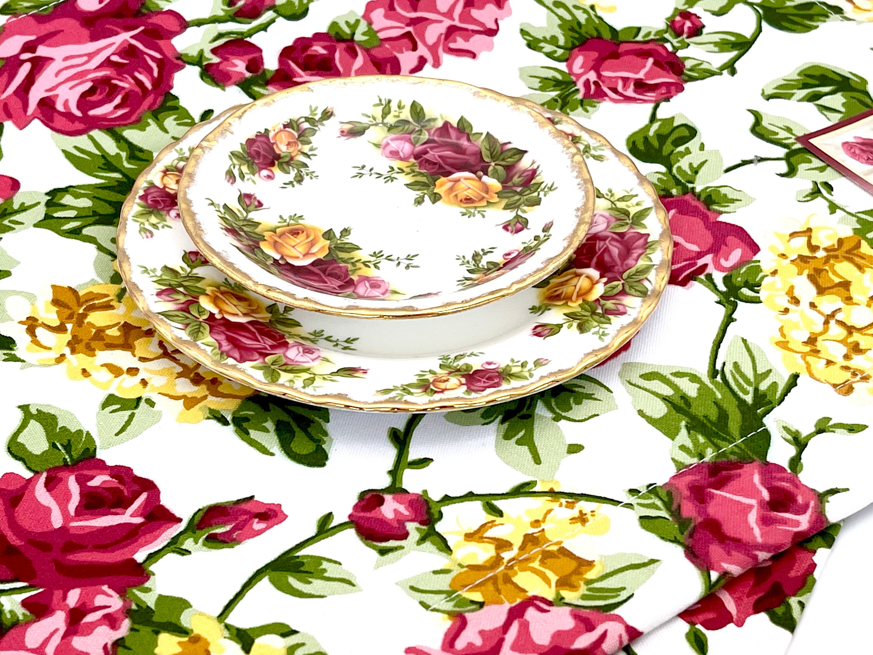 NOS 2pcs MATCH Royal Albert Old Country Roses Place Mats | Etsy