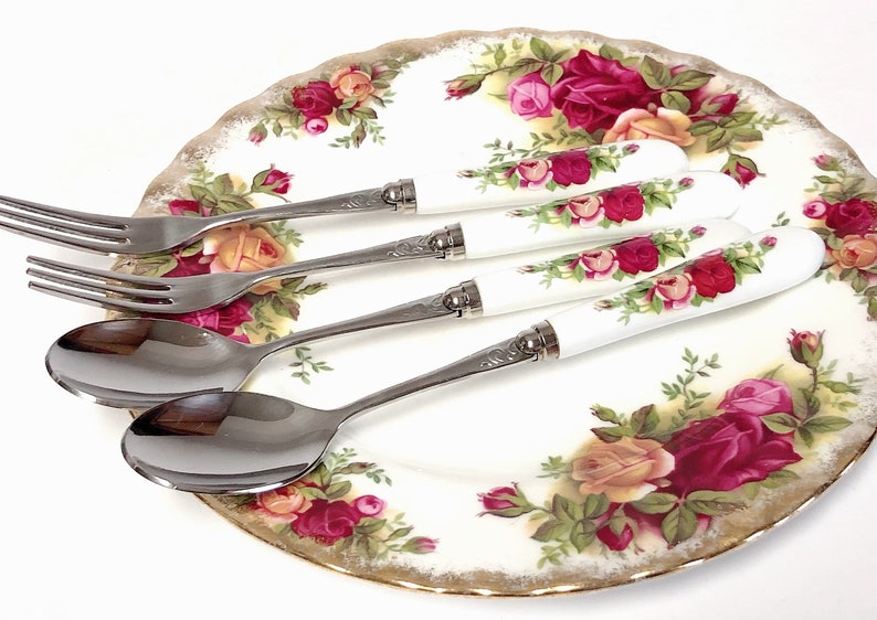 RARE 4pcs Royal Albert Old Country Roses MATCH Hors D Oeuvre | Etsy