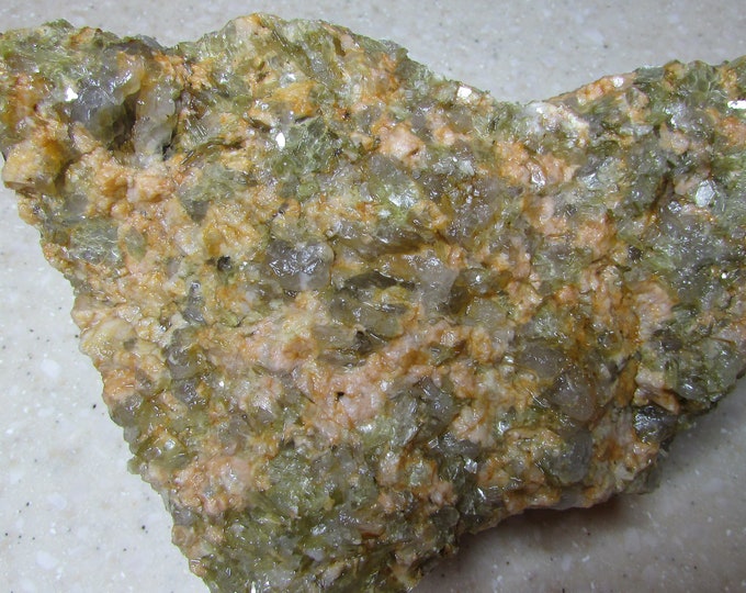 Large Sparkling Mica Schist Rough Rock #2, 8lbs & 6", Decorative Stone ...