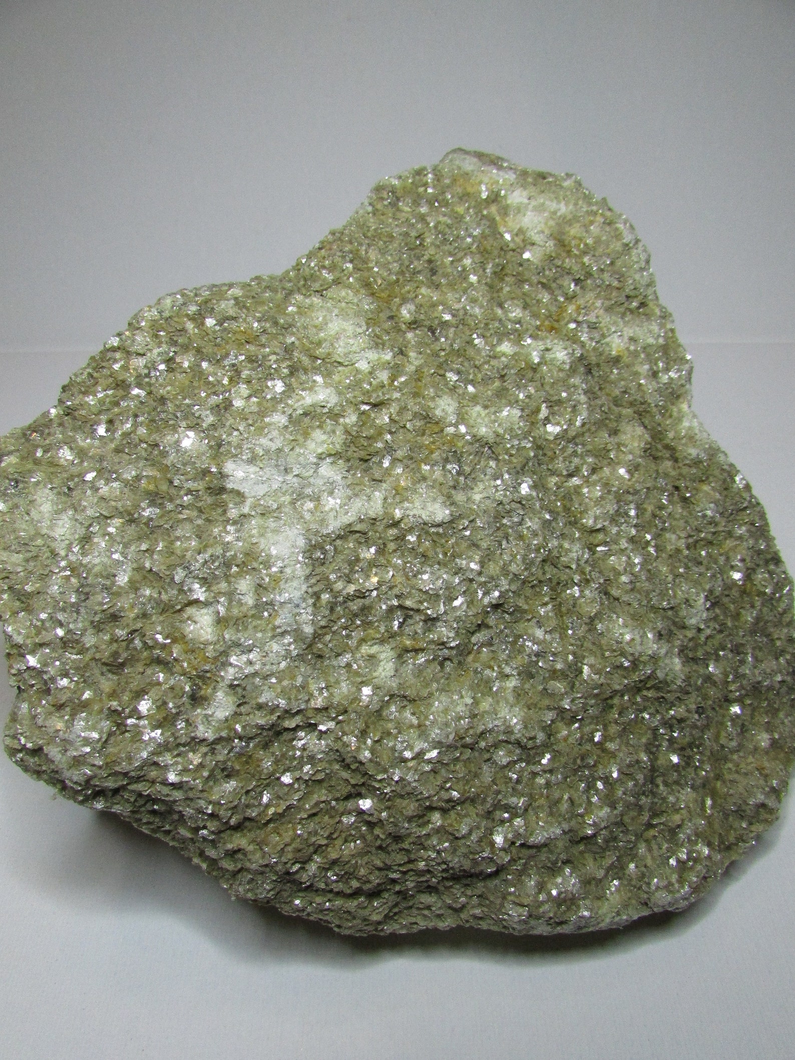 Large Sparkling Mica Schist Rough Rock, 15lbs & 10", Decorative Stone ...