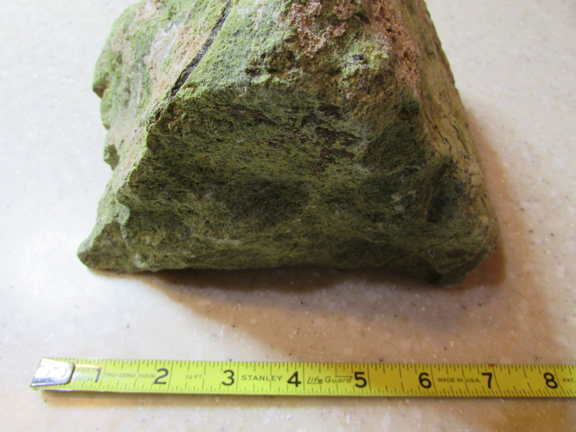 Roca rugosa serpentina grande 11.5 libras y 7.5 piedra | Etsy