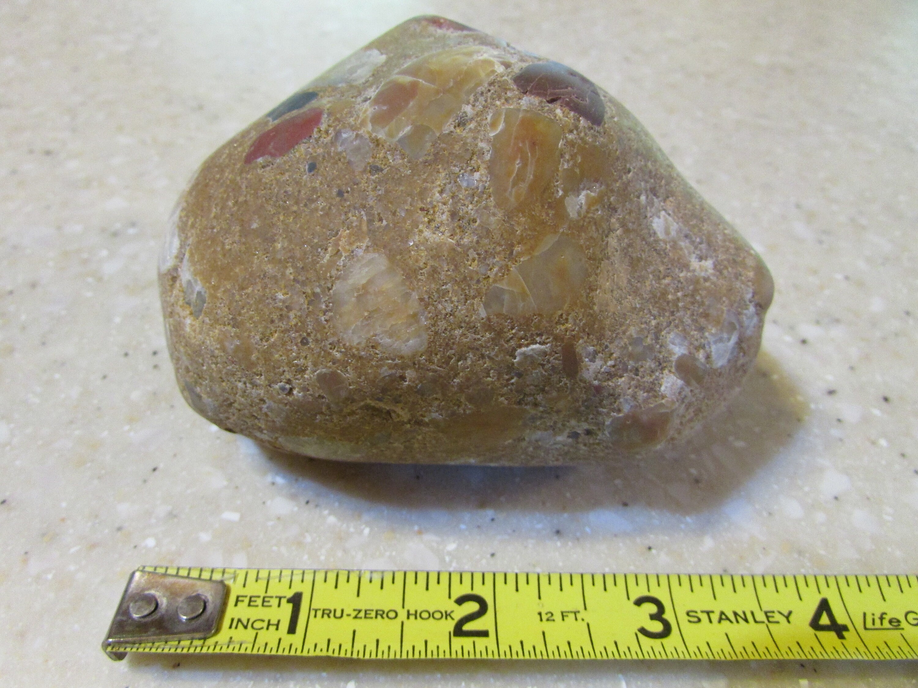 Medium Pudding Stone Rough Tumbled 1lb 7oz 3.75 | Etsy