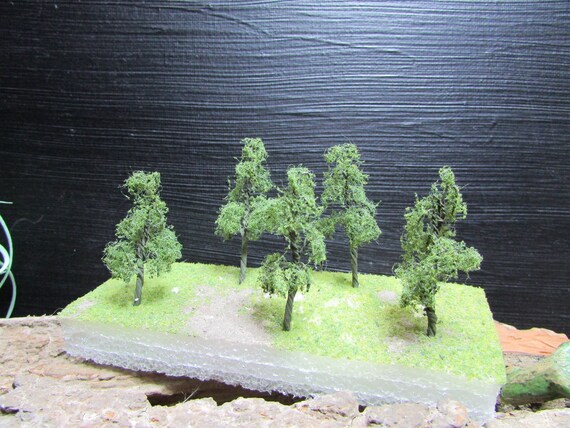 5 1.5 Miniature Tree Set Birch Trees Terrarium Craft - Etsy