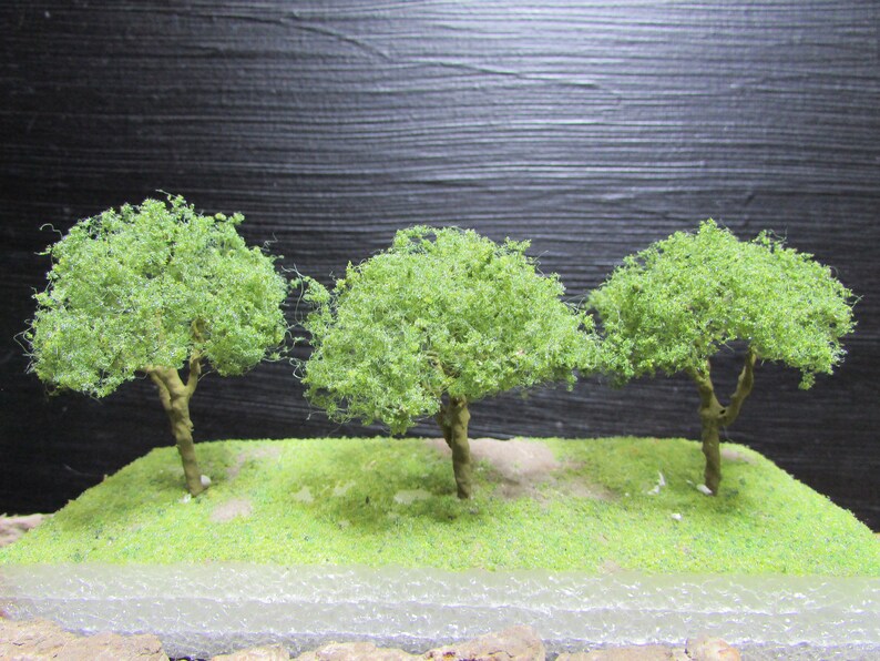 3 2 Miniature Trees Green Jacaranda Tree Terrarium - Etsy