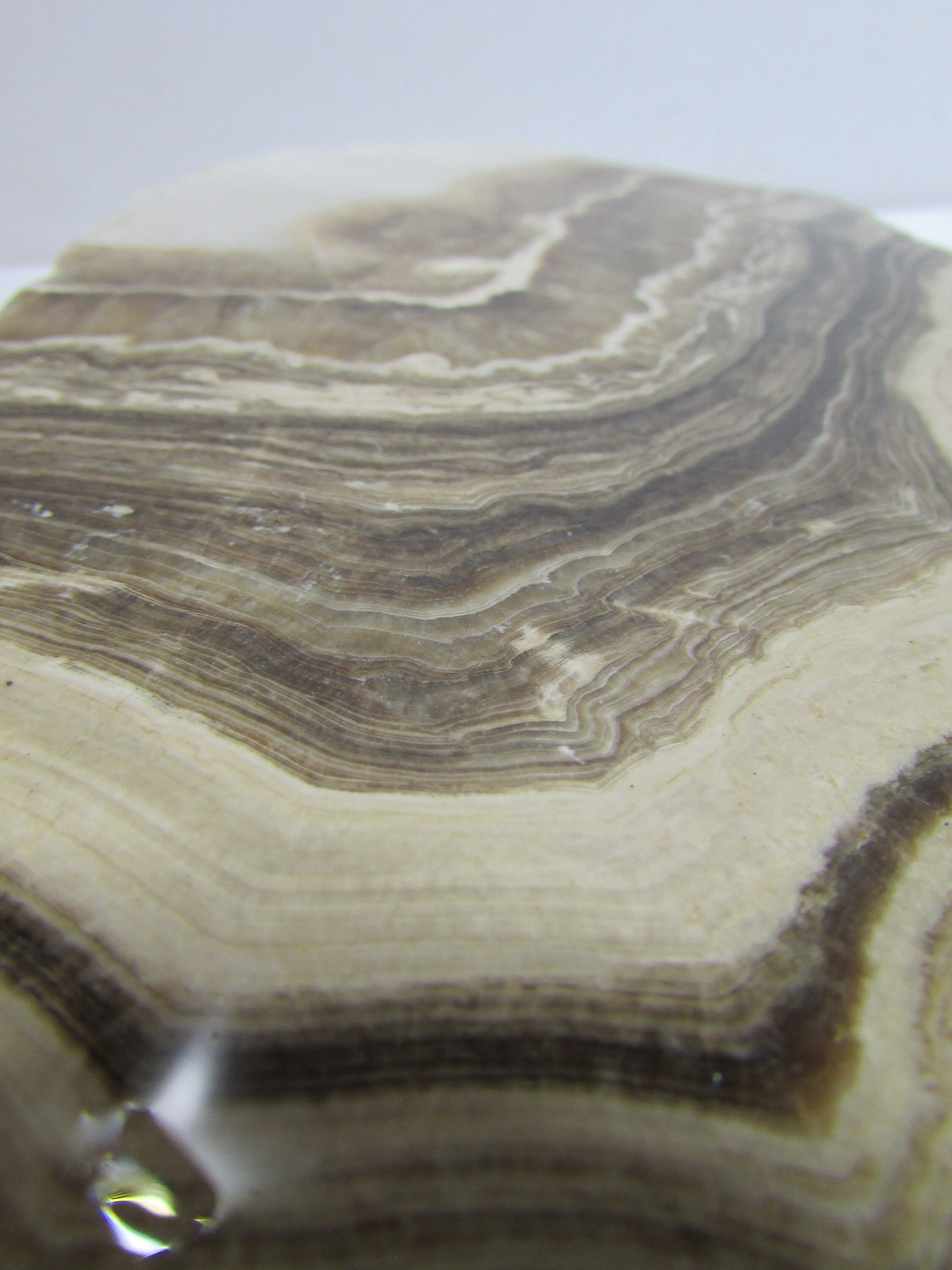Large Banded Onyx Slab, Decorative Stone, Mineral Specimen - Etsy