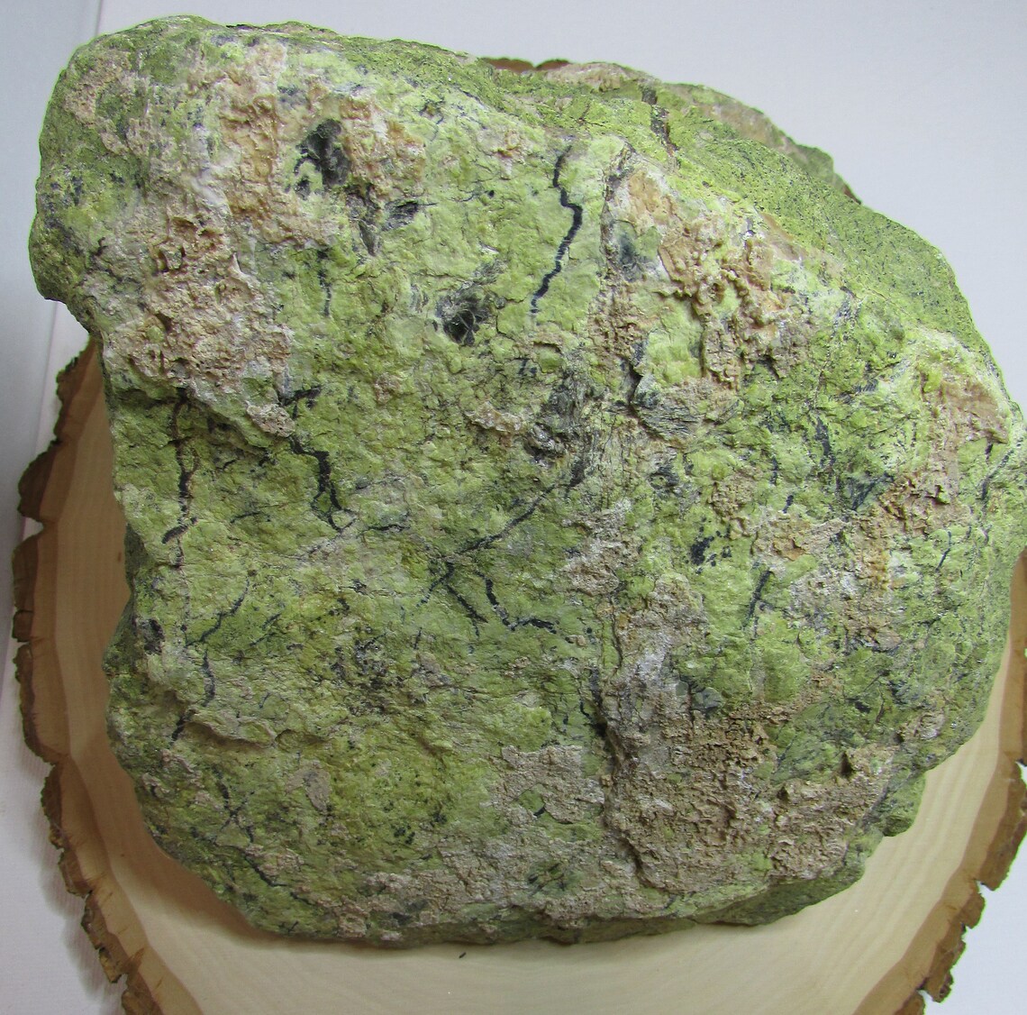 Roca rugosa serpentina grande 11.5 libras y 7.5 piedra | Etsy