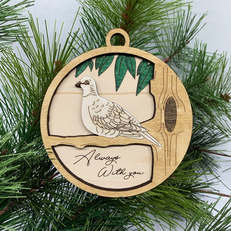 Turtle Dove Ornament - Etsy