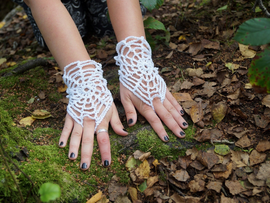 Hand Cuffs Spider Webs Halloween Gothic - Etsy