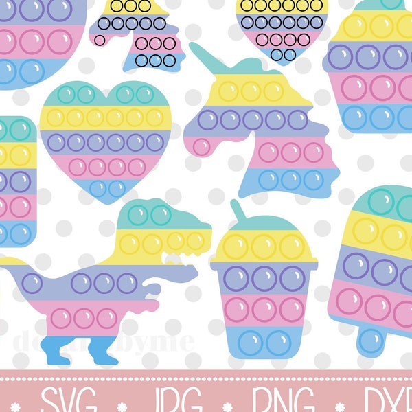 Pop It Clipart - Etsy