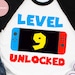 Level 9 Unlocked Svg 9th Birthday Boy Nine Years Old Gamer Funny Kids ...