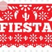 Papel Picado Clipart, Mexican Bunting Banner, Fiesta Bunting Banner ...
