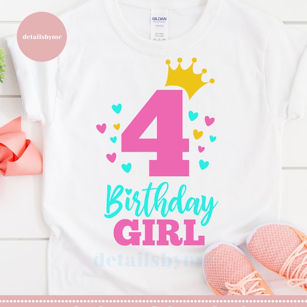 4 Birthday Svg - Etsy