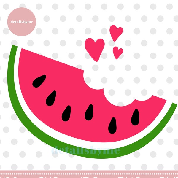 Watermelon Svg - Etsy