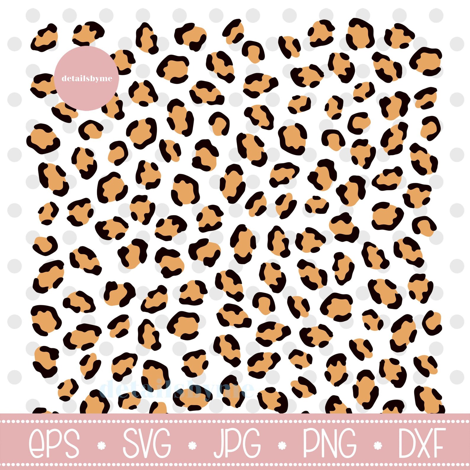 LEOPARD PRINT SVG Animal Print Svg Leopard Svg Leopard - Etsy