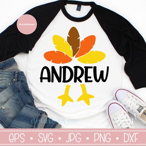 Thanksgiving Monogram SVG. PNG. 3 Versions Cricut Cut Files - Etsy