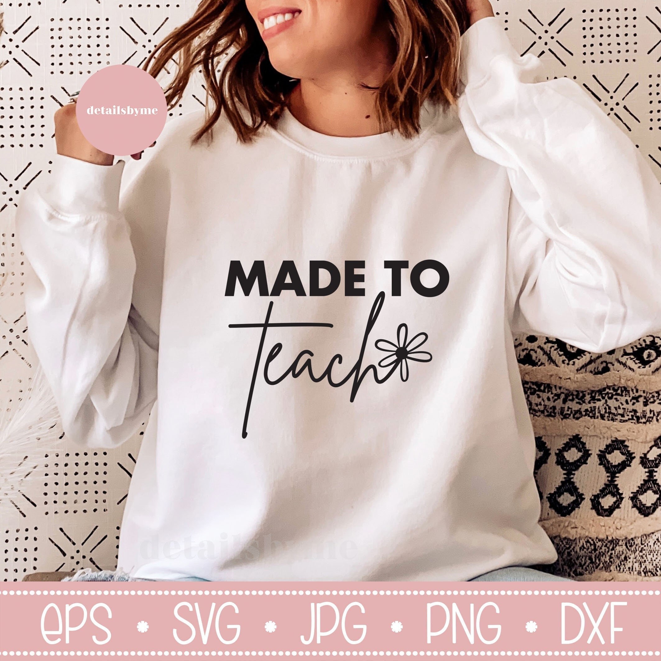 Made to Teach SVG Teacher Shirt Svg Teacher Life Svg - Etsy
