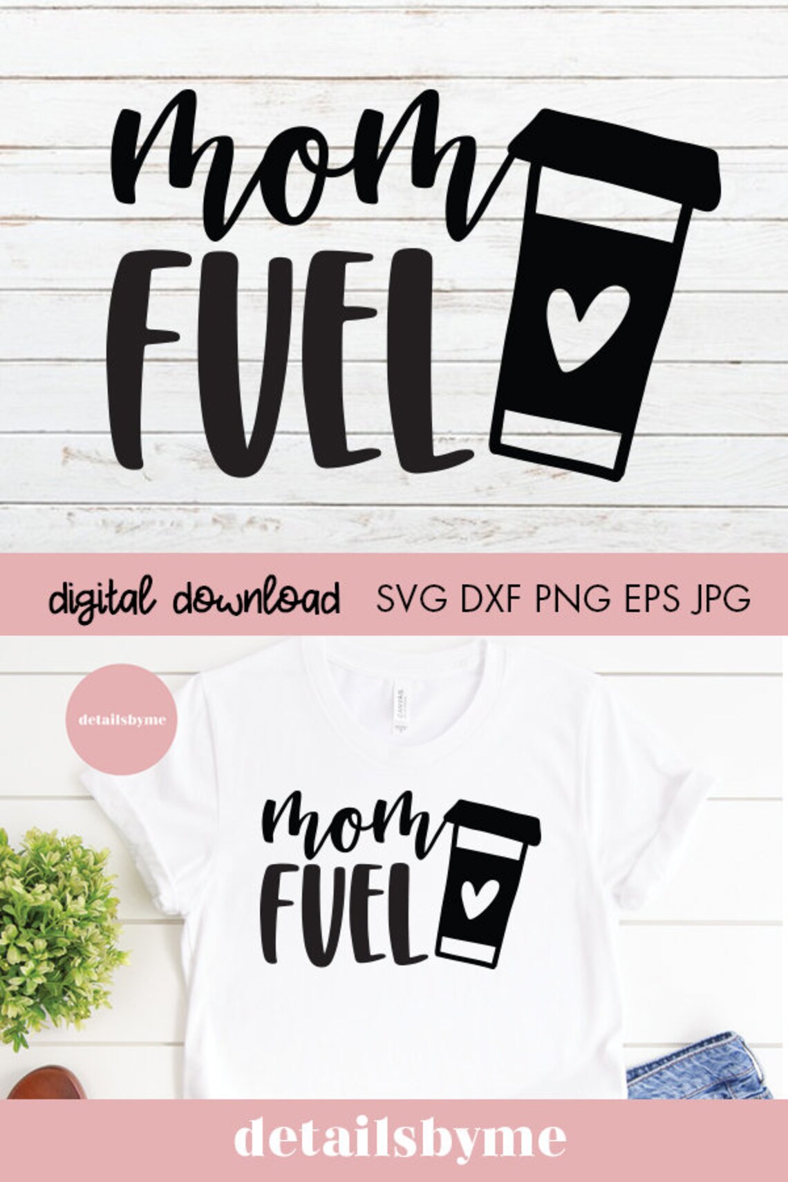 Mom Fuel Svg Mom Coffee Mom Gas Mom Strength Mom Mornings - Etsy