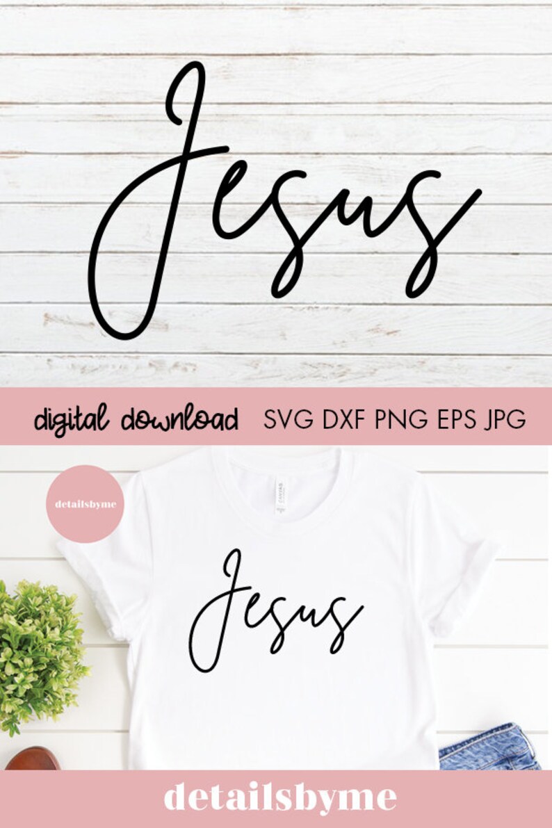 Jesus Svg Jesus is Essential Cut File for Cricut Religious - Etsy