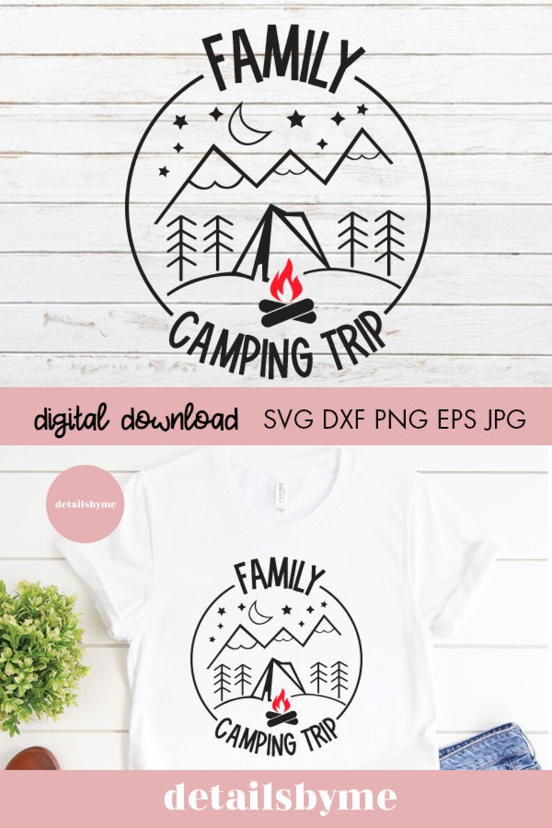 Family Camping Trip SVG PNG Family Reunion Svg Family - Etsy