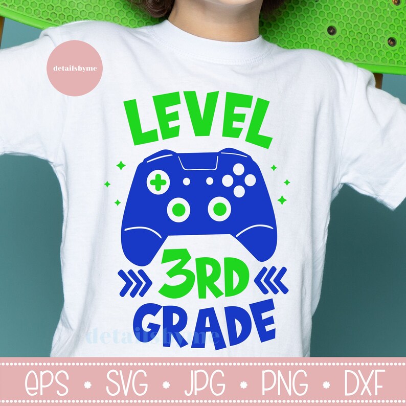 Level Third Grade Svg Back to School Svg 3rd Grade Svg Dxf - Etsy
