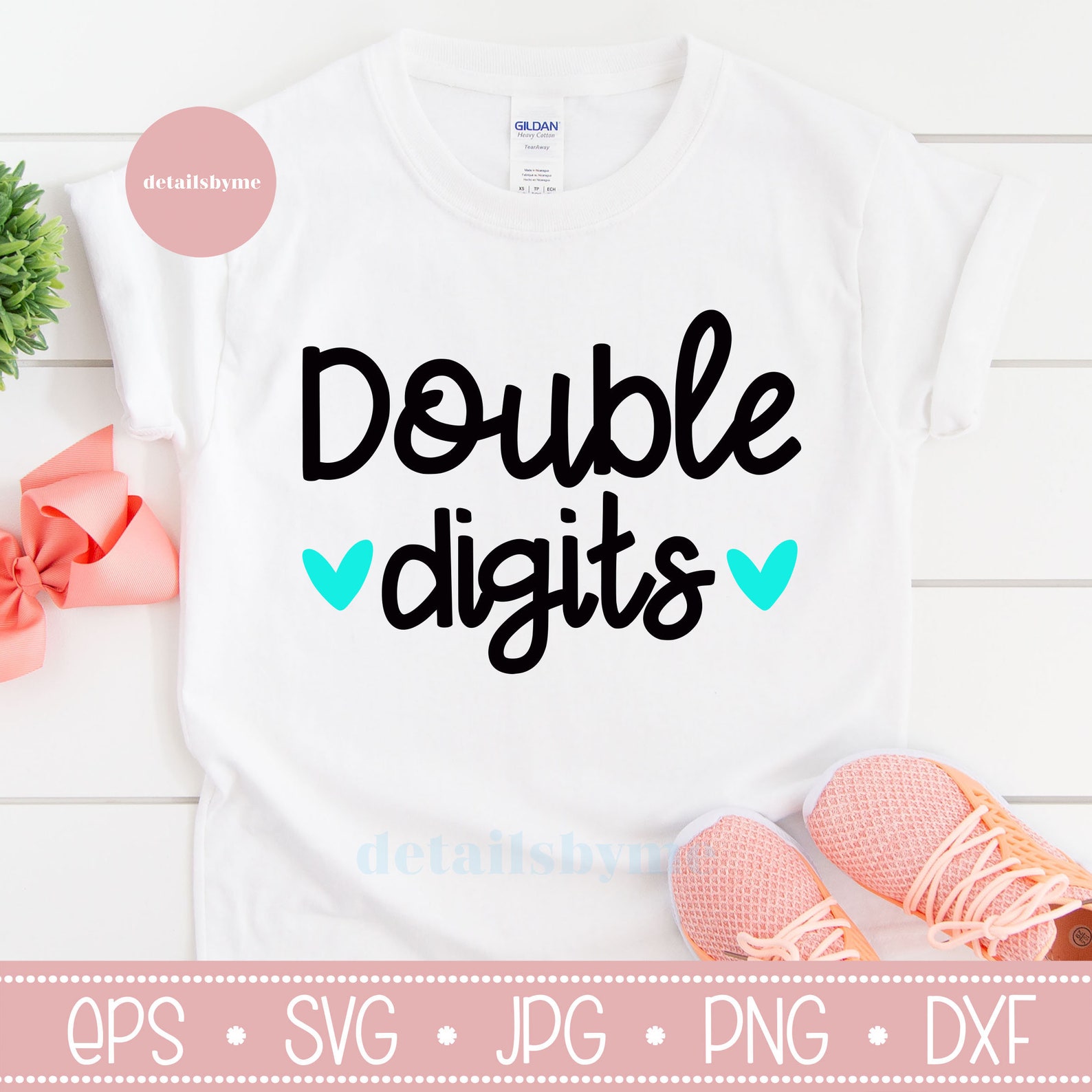 Double Digits Svg 10th Birthday Svg Birthday Girl Birthday | Etsy