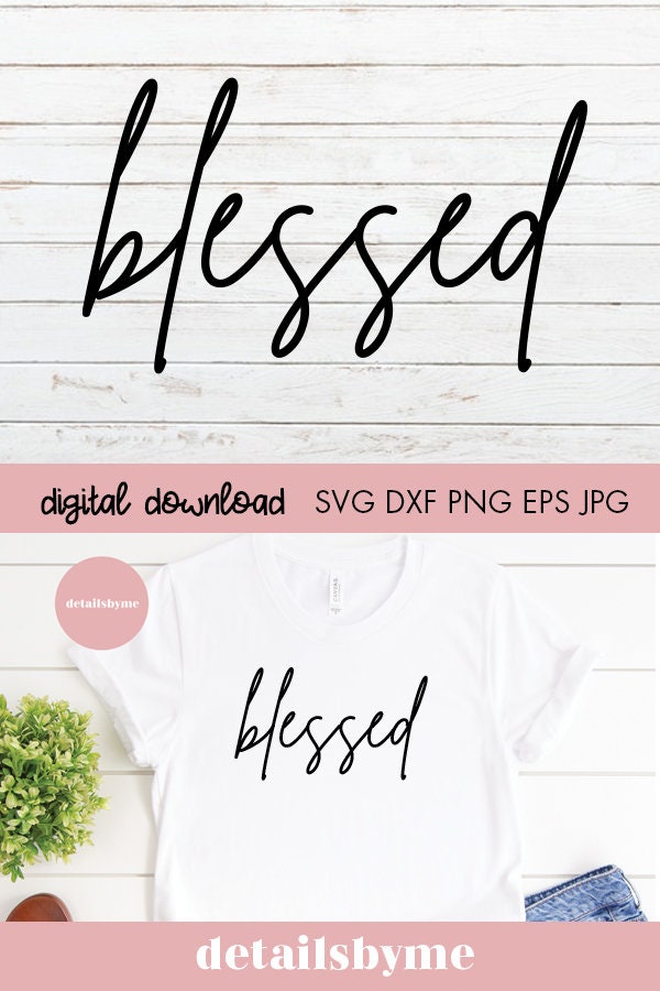 Blessed Svg Faith Svg Jesus Svg Christian Svg Quotes Svg | Etsy