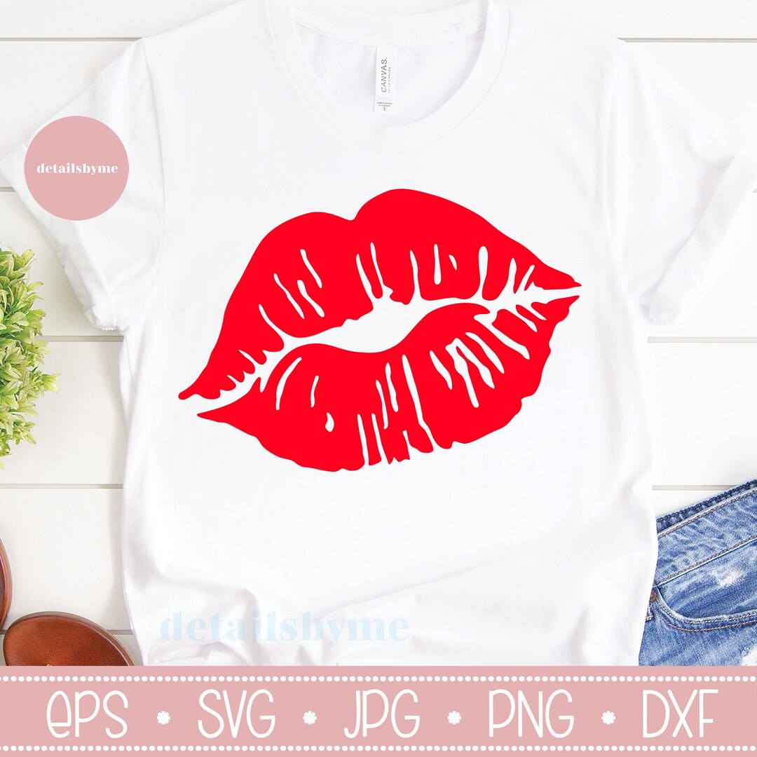 Labios SVG Beso Svg Labios Imprimir Svg Labios Rojos Svg Lápiz labial ...