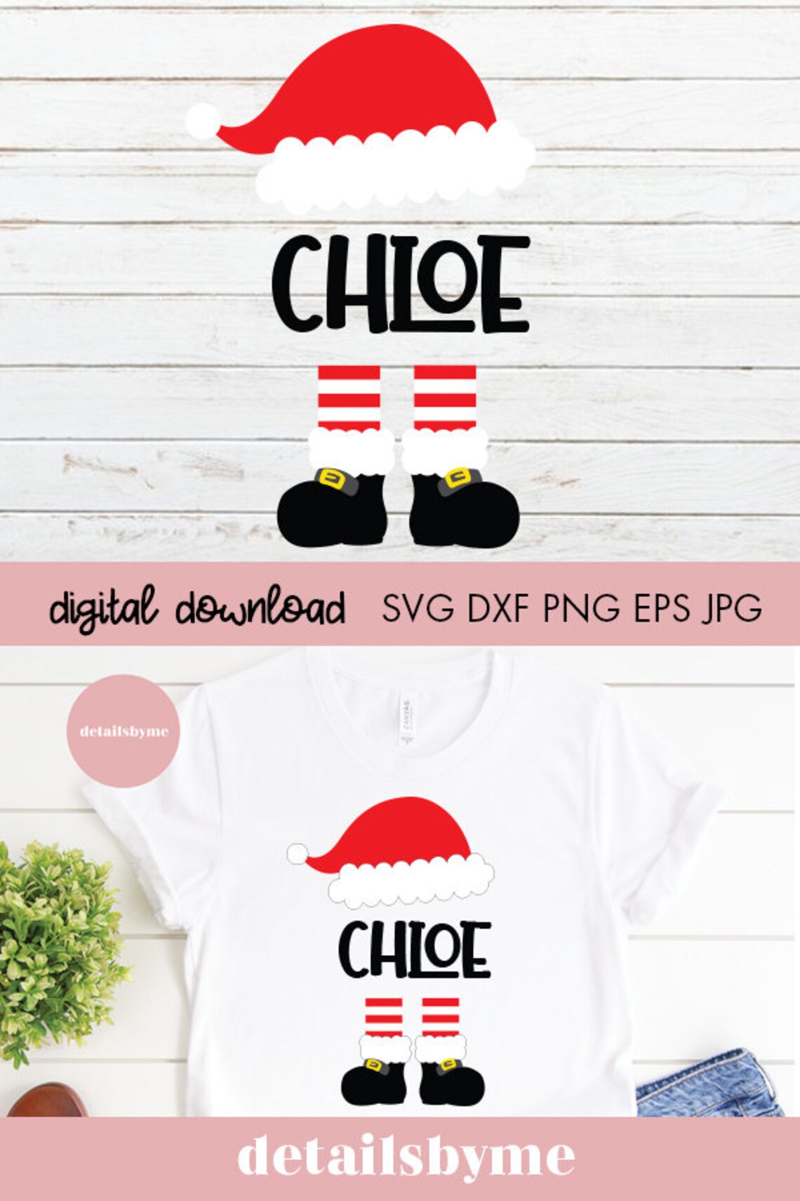 Santa Claus Svg Christmas Svg Santa Claus Monogram Svg - Etsy