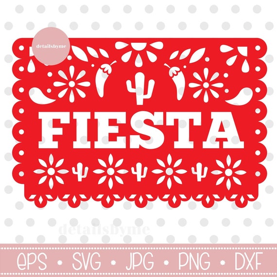 Papel Picado Clipart Mexican Bunting Banner Fiesta Bunting - Etsy